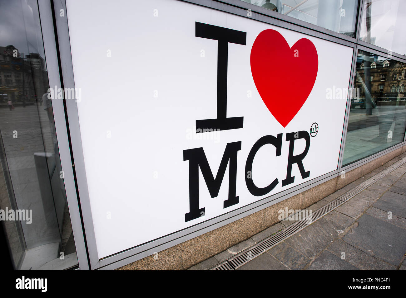 I LOVE MCR Stock Photo - Alamy