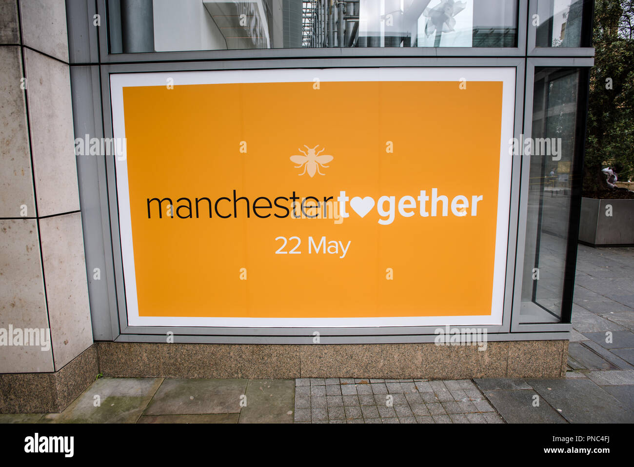 Manchester together sign hi-res stock photography and images - Alamy
