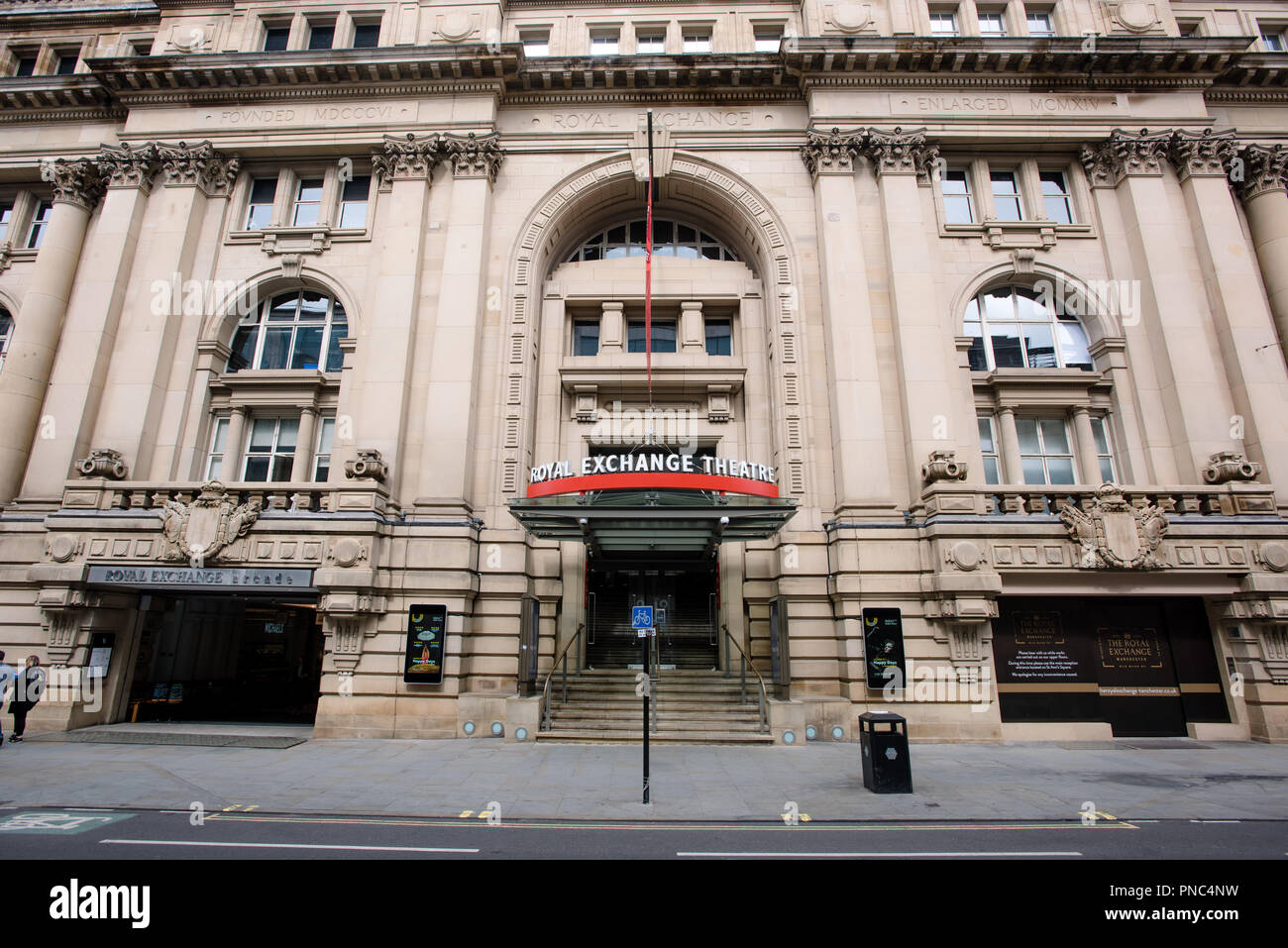 The Royal Exchange Theatre. Manchester Stock Photo - Alamy