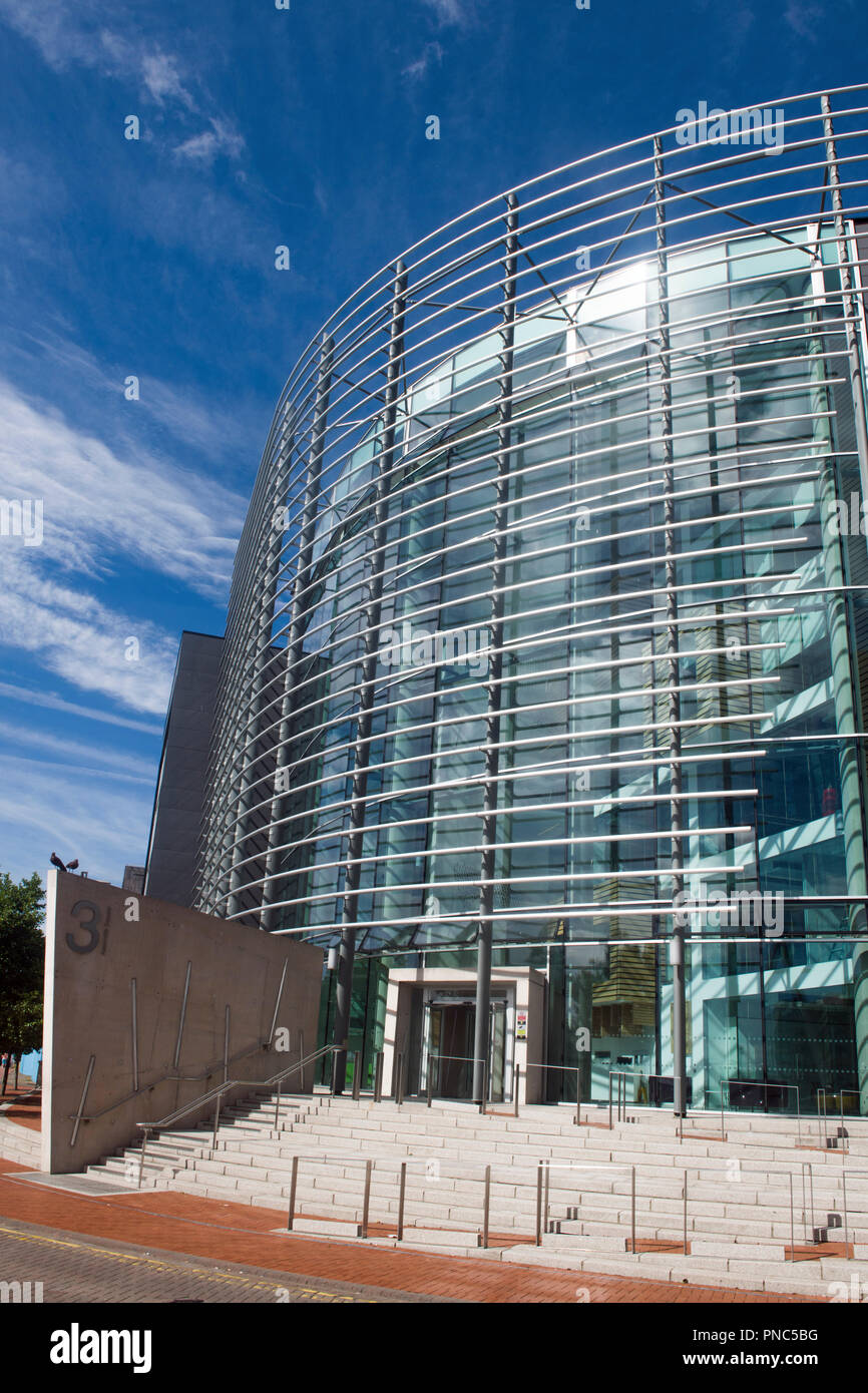 Three Assembly Square, modern offices located in Cardiff Bay, South ...