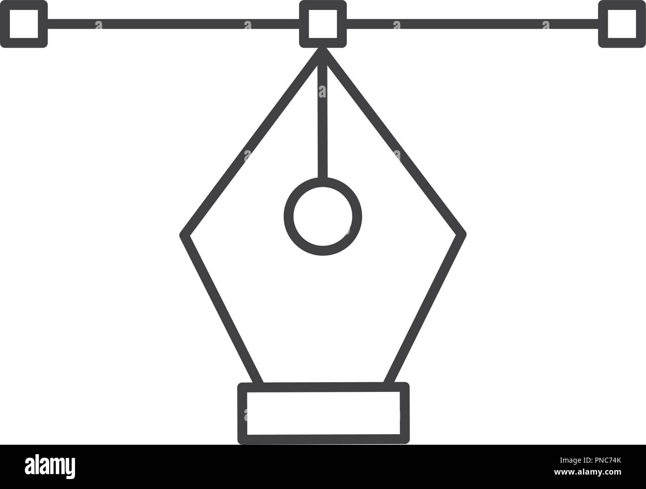 graphic design fountain pen tool Stock Vector Image & Art - Alamy