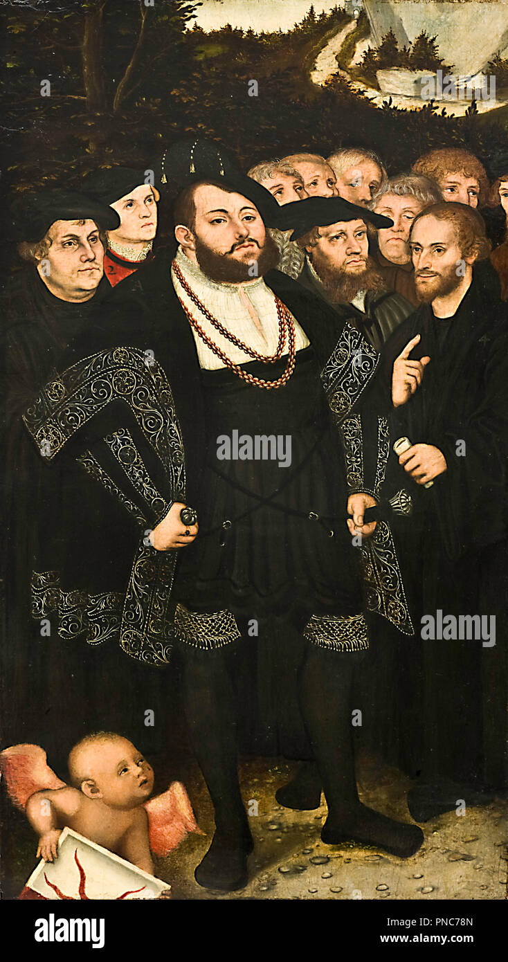 Protestant reformers cranach hi-res stock photography and images - Alamy