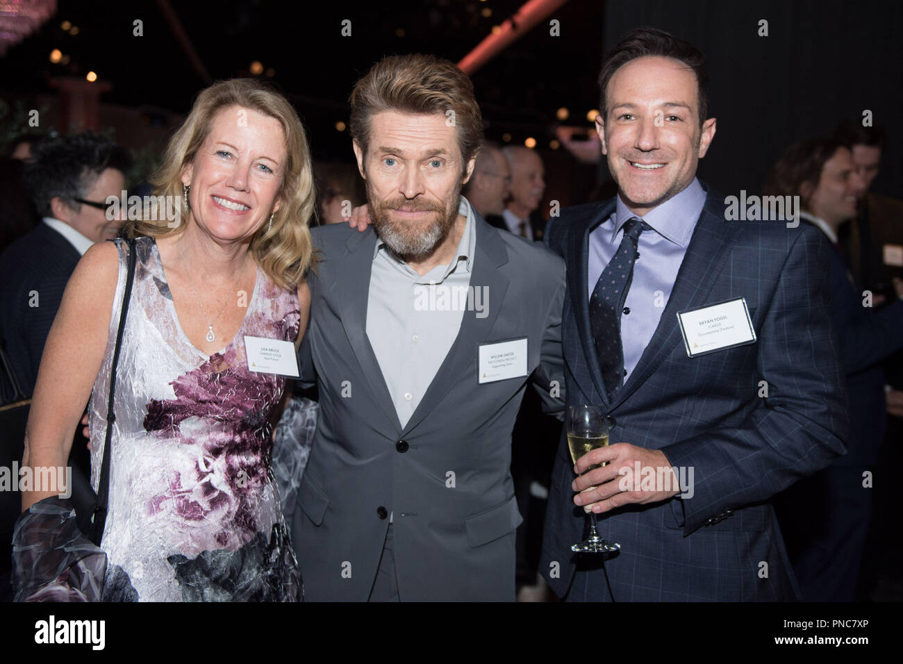 Oscar® nominees Lisa Bruce, Willem Dafoe and Bryan Fogel at the Oscar ...