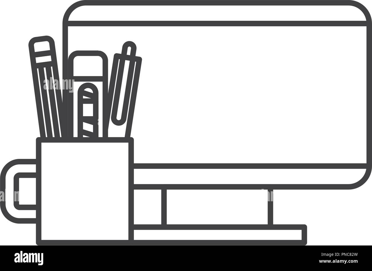 Pen cutter Stock Vector Images - Alamy