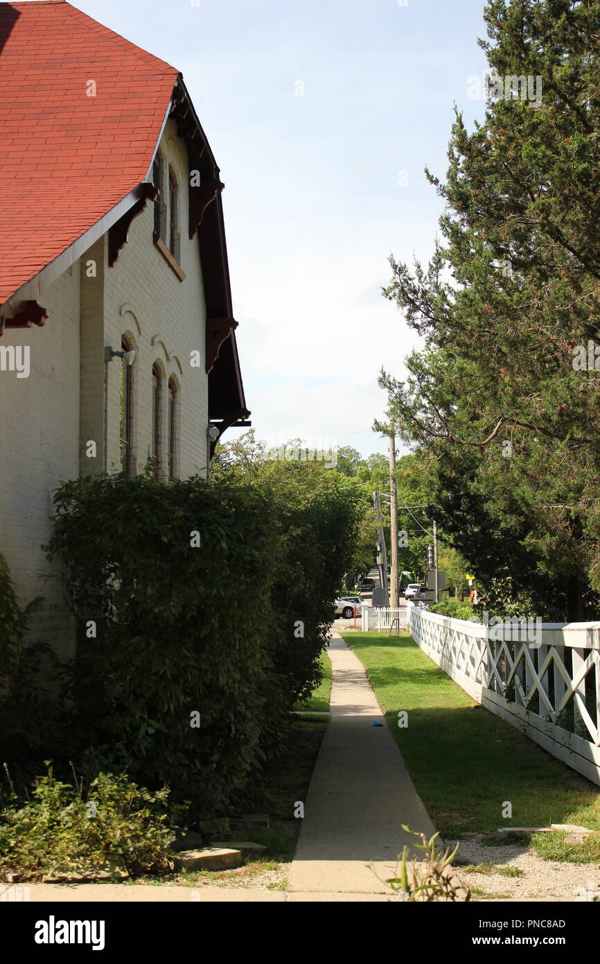 Charming vintage mansion with rustic details Stock Photo - Alamy