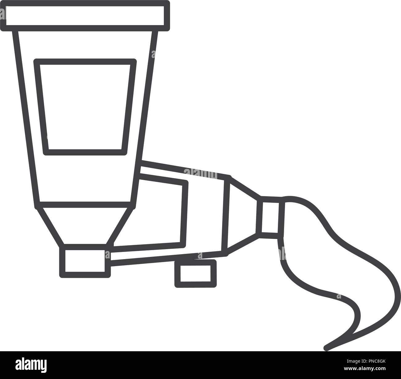 artistic paint color tubes supplies Stock Vector Image & Art - Alamy