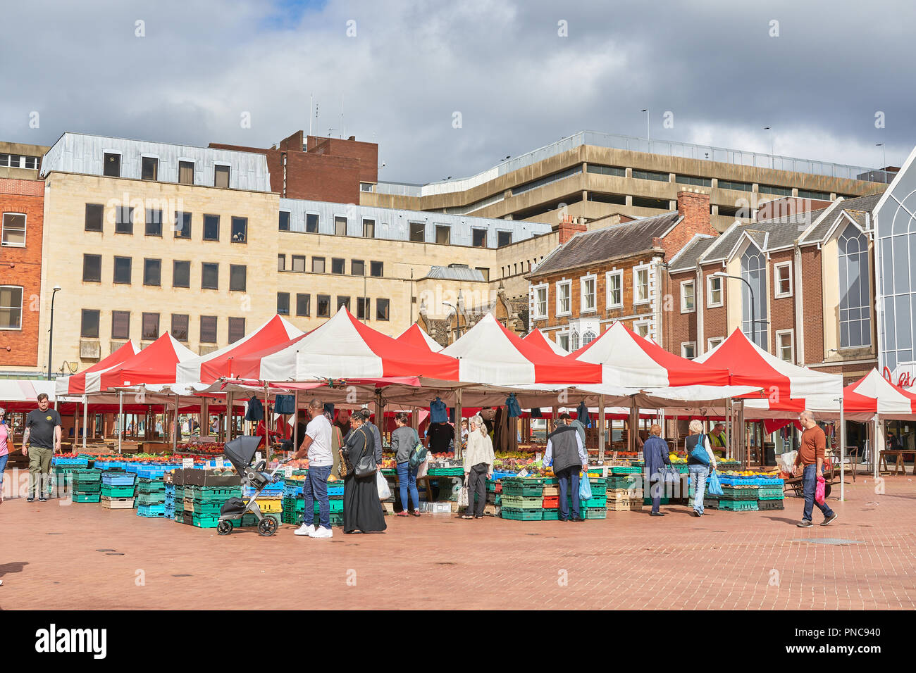 Northampton market square hi-res stock photography and images - Alamy