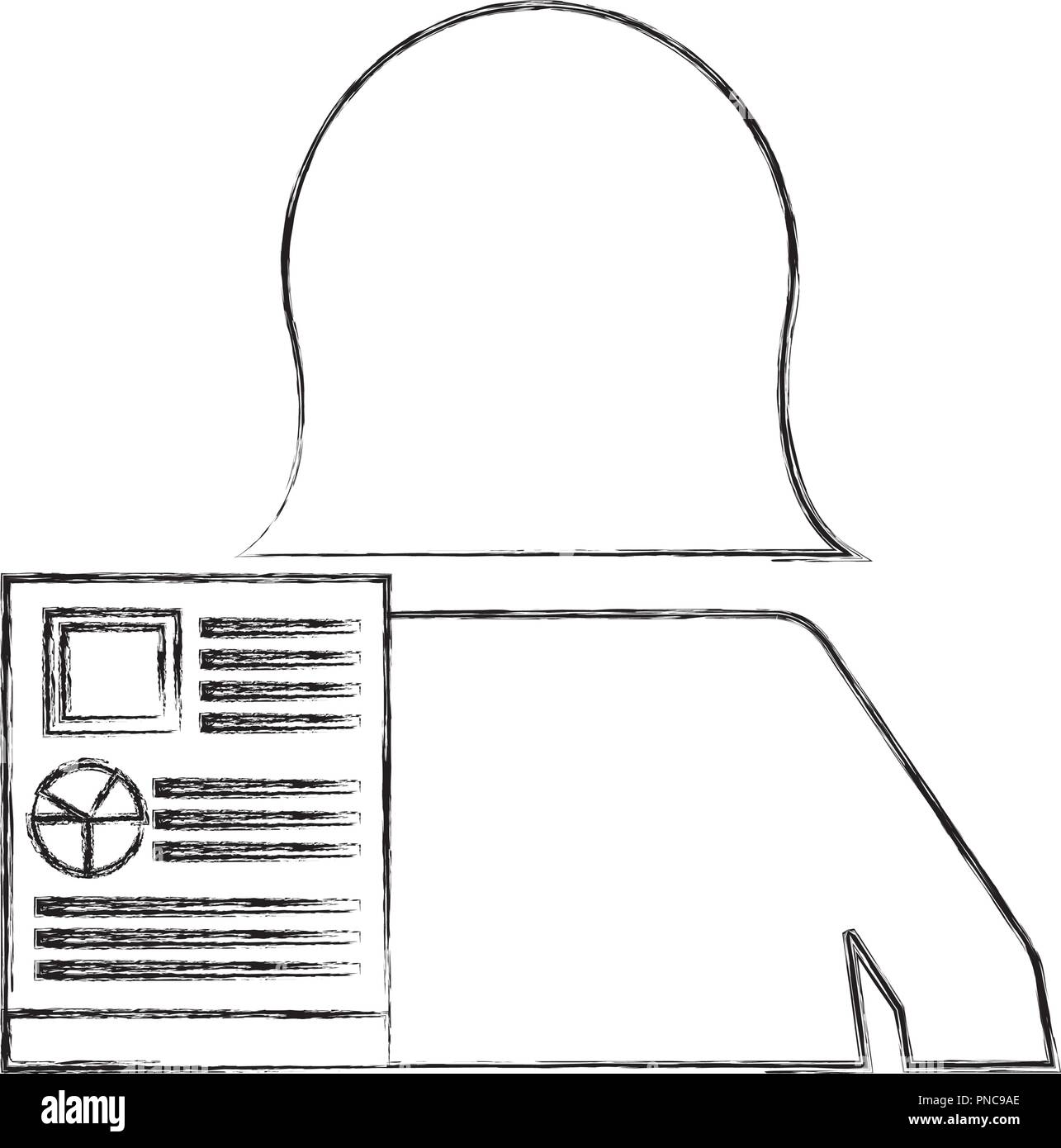 female pictogram curriculum document business Stock Vector Image & Art ...