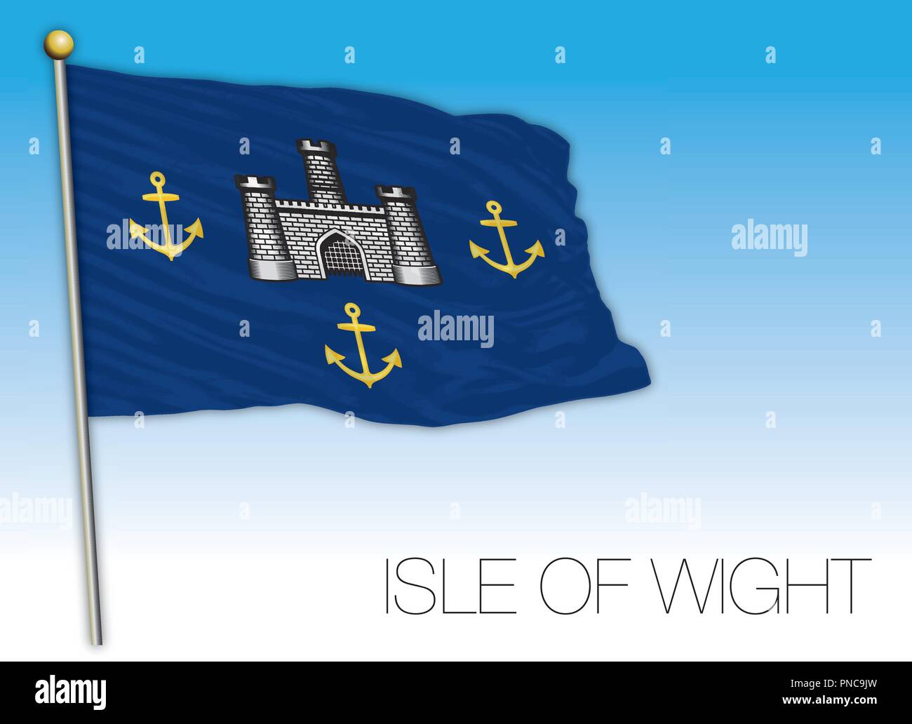 Isle of wight the royal Stock Vector Images - Alamy