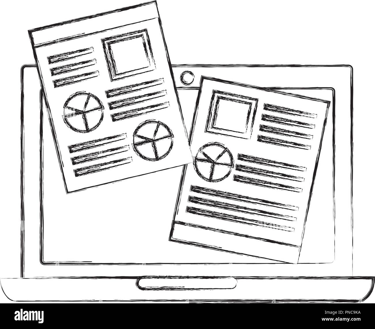 Marketing Document Vector Pc High Resolution Stock Photography and ...