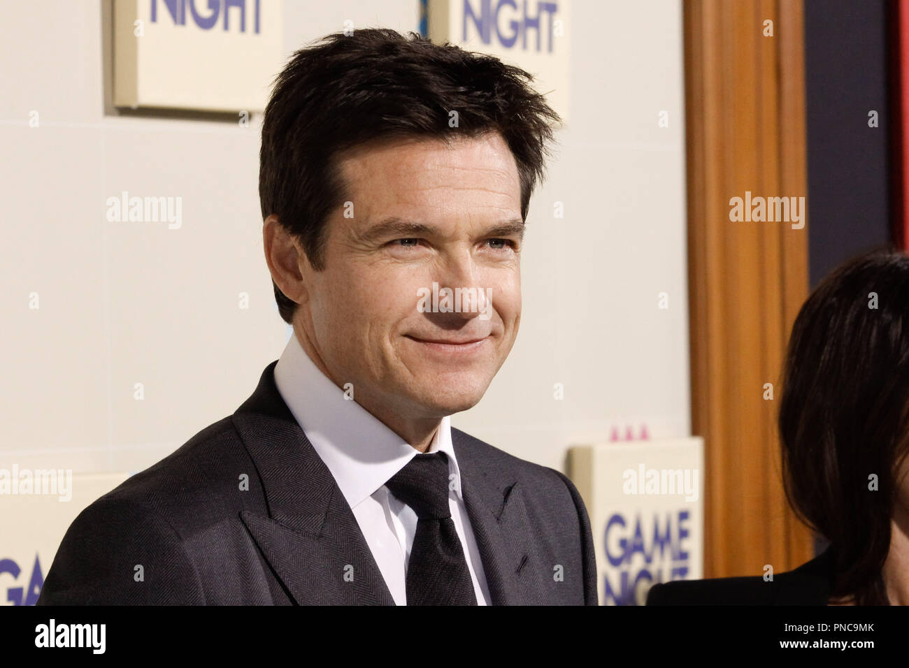 Jason Bateman at the Premiere of Warner Bros' "Game Night" held at the ...