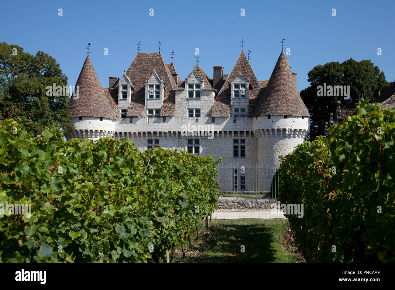 Château de Monbazillac Stock Photo - Alamy
