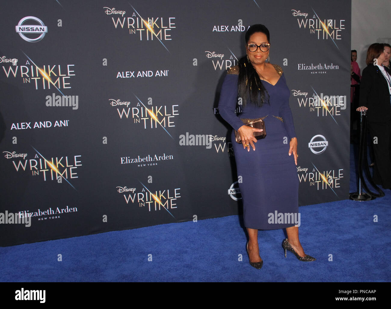 Oprah Winfrey at the World Premiere of Disney's "A Wrinkle In Time ...