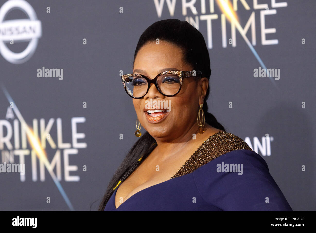 Oprah Winfrey at the World Premiere of Disney's "A Wrinkle In Time ...