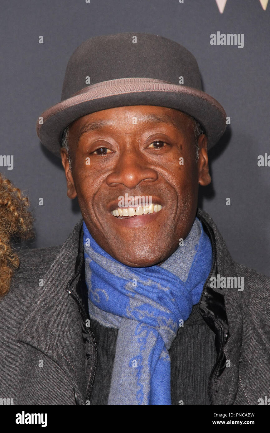 Don Cheadle at the World Premiere of Disney's "A Wrinkle In Time" held ...