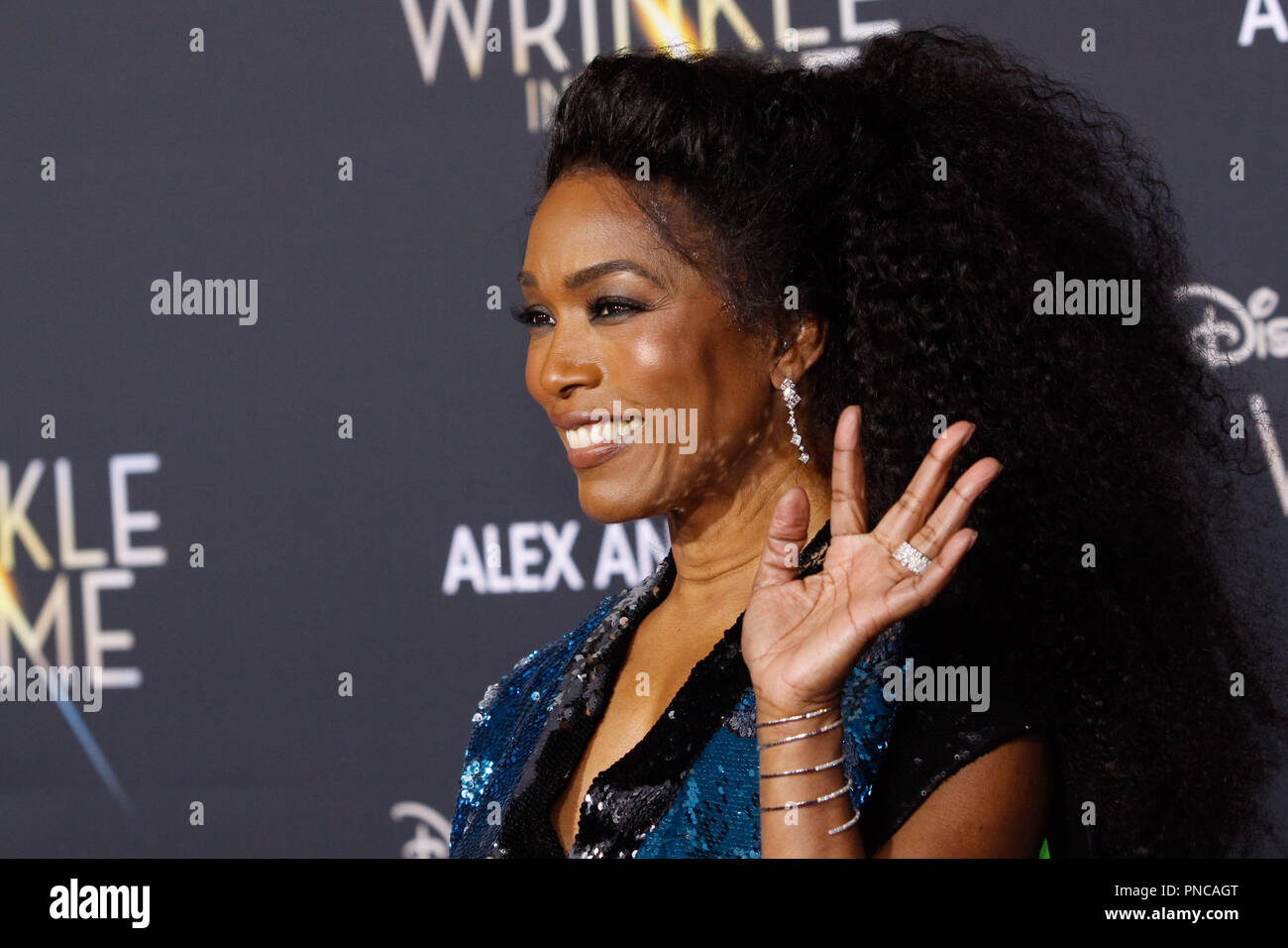 Angela Bassett at the World Premiere of Disney's "A Wrinkle In Time ...