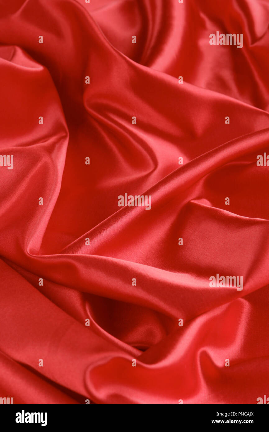 Red Satin Background Stock Photo - Alamy