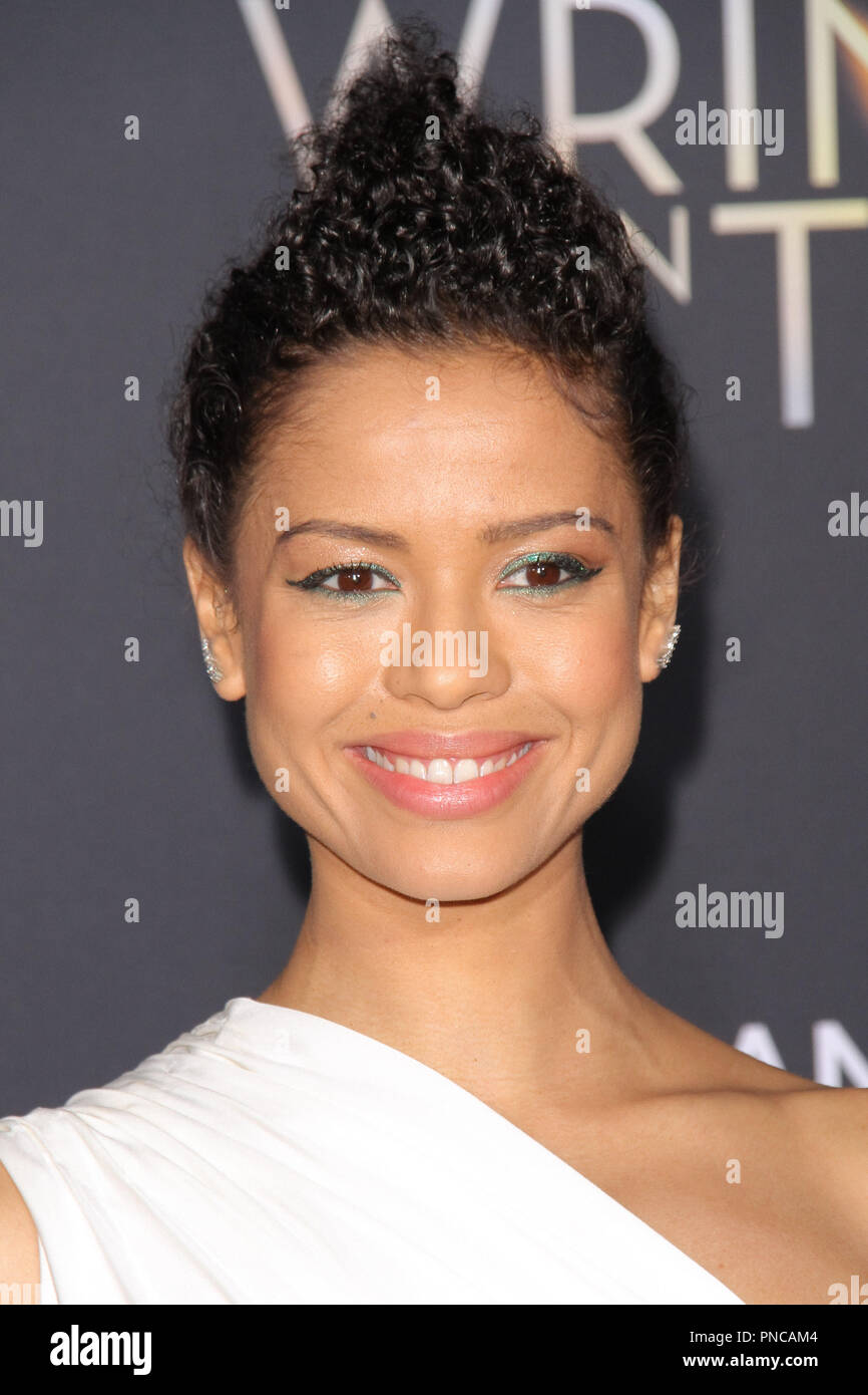 Gugu Mbatha-Raw at the World Premiere of Disney's "A Wrinkle In Time ...