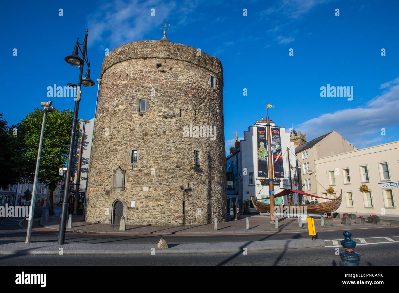 Waterford, Republic of Ireland - August 16th 2018: A view of Reginalds ...
