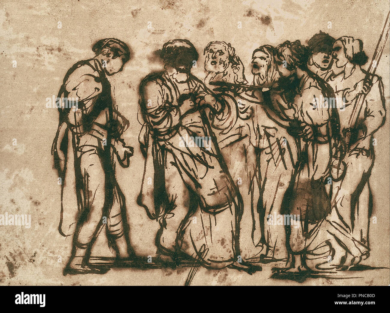 The Denial of Peter. Date/Period: From 1600 until 1605. Brown Indian ...