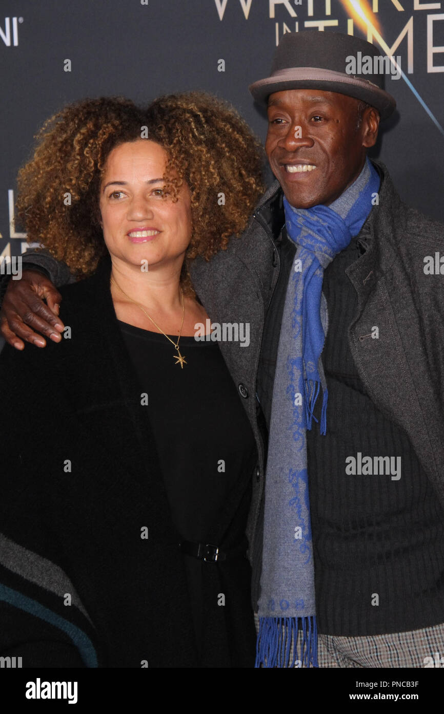 Bridgid Coulter, Don Cheadle at the World Premiere of Disney's "A ...