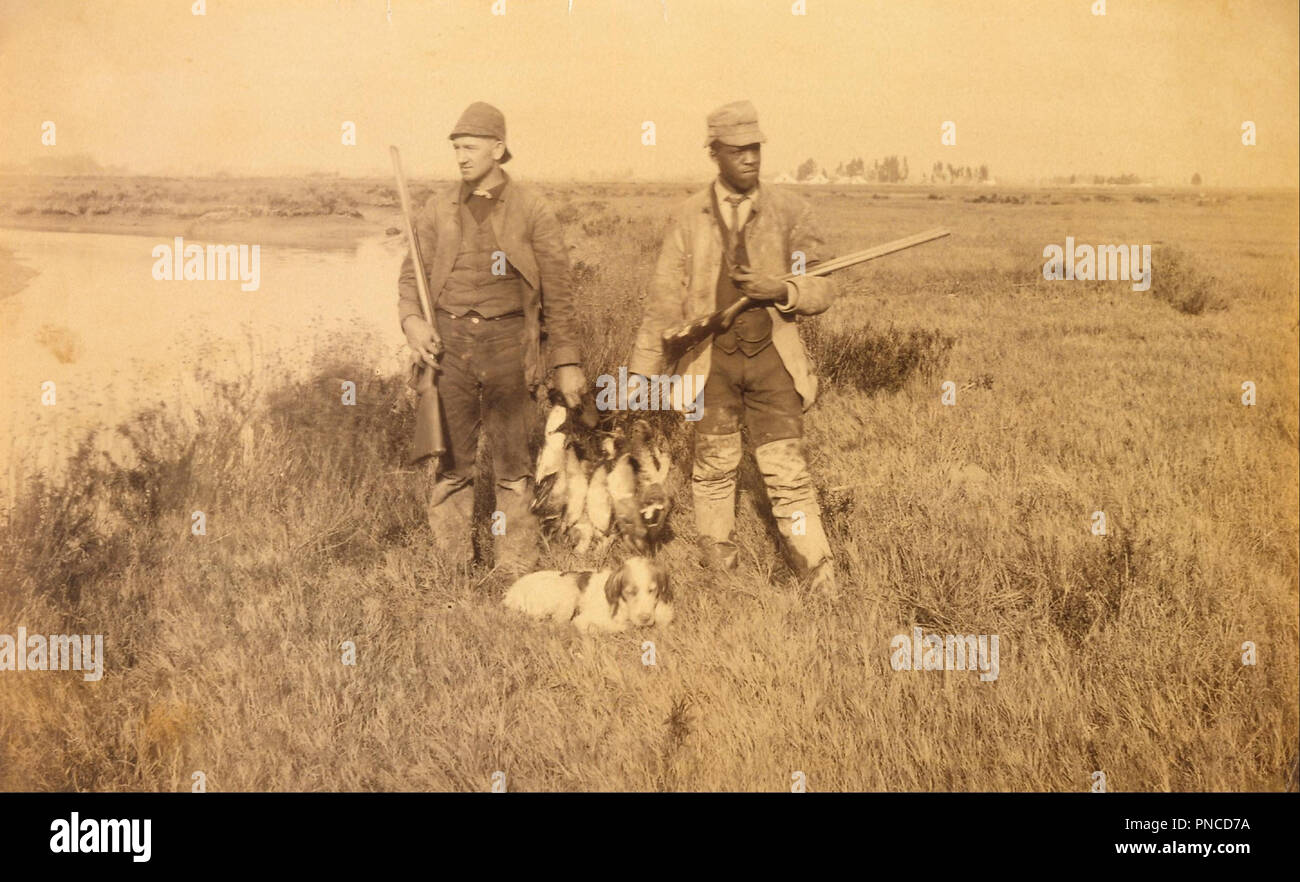 End of Duck Season, Turks Island, California. Date/Period: 1885 ...