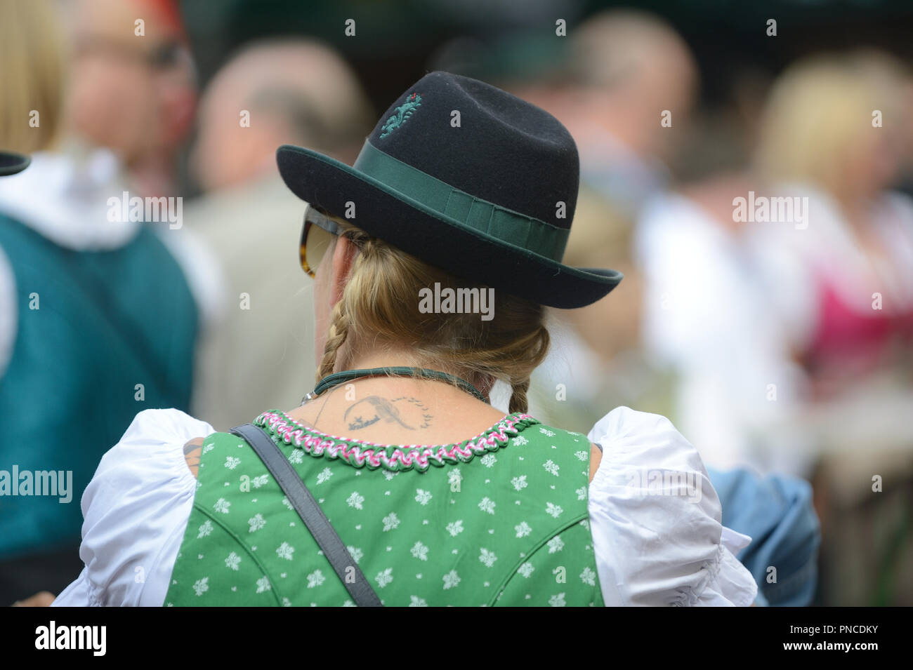 Graz, Styria, Austria. Great Folk Culture Festival in the state capital ...