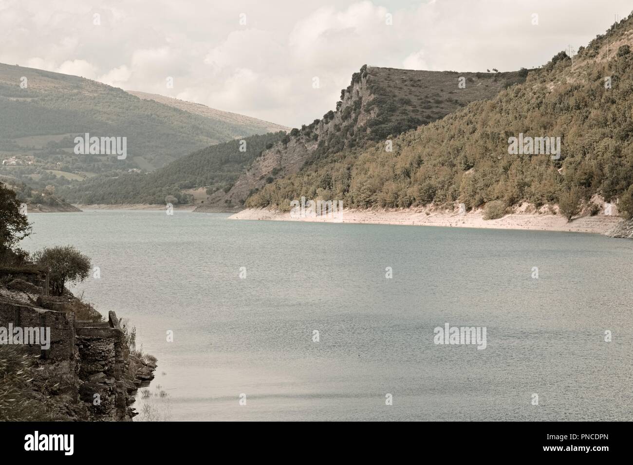 Fiastra river valley hi-res stock photography and images - Alamy