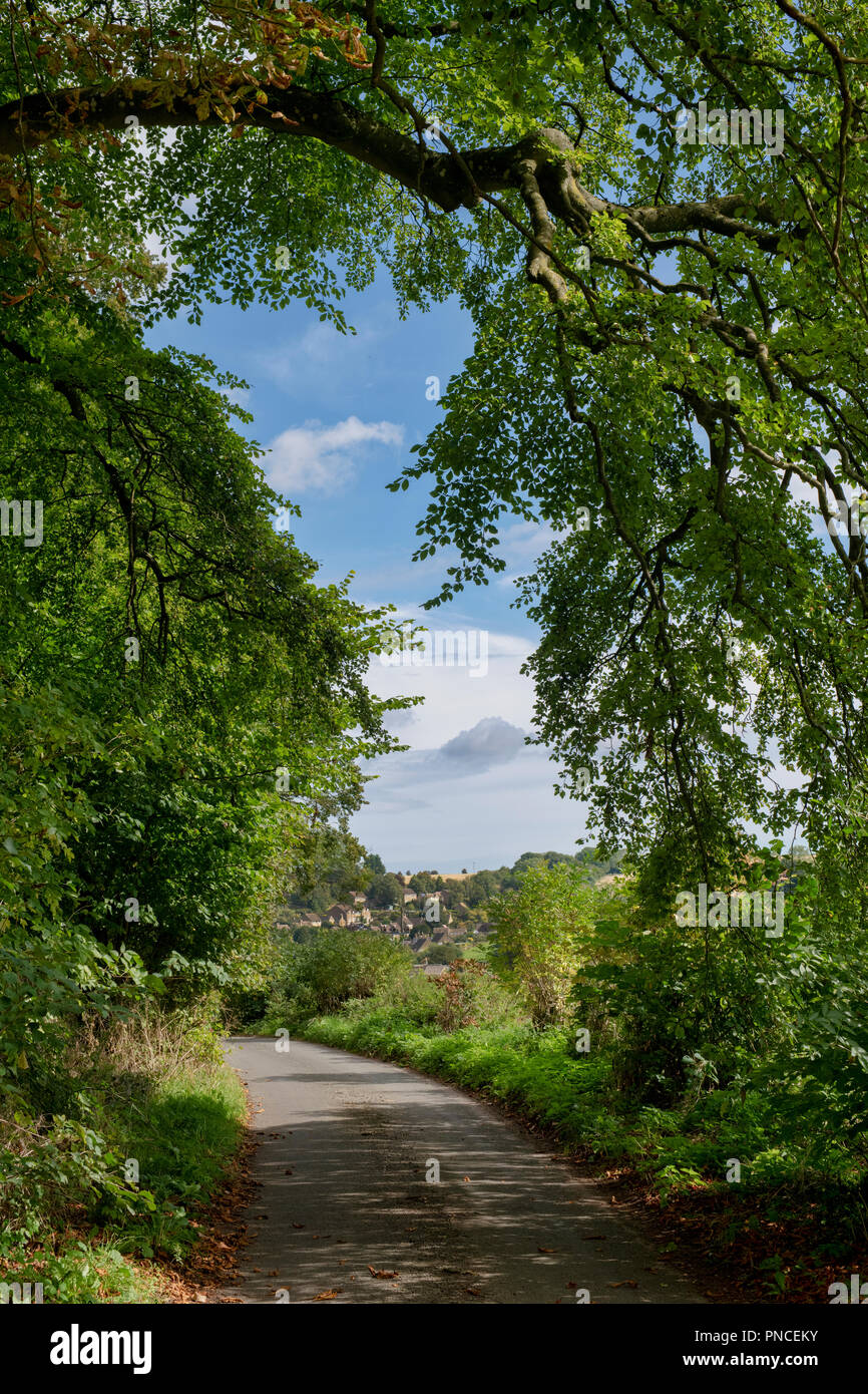 Summer country roads uk hi-res stock photography and images - Alamy