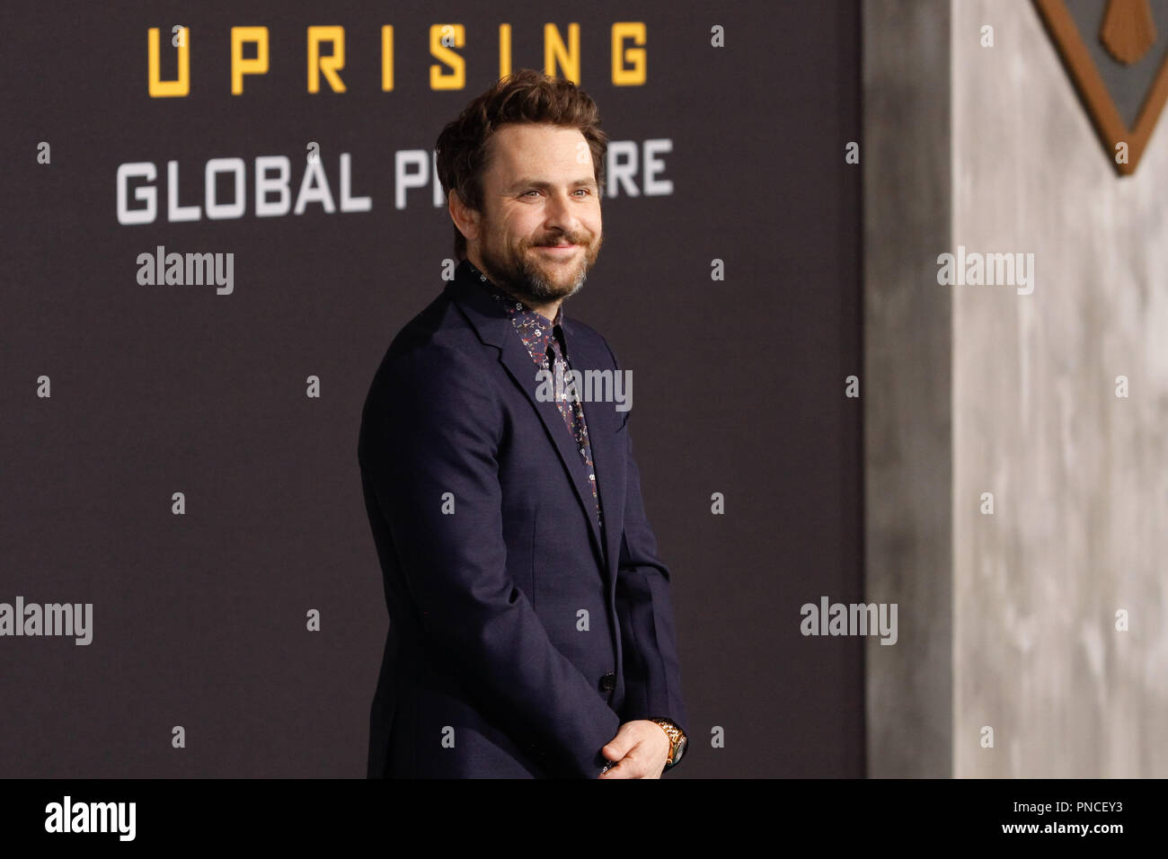 Charlie Day at the Global Premiere of Warner Bros' "Pacific Rim ...