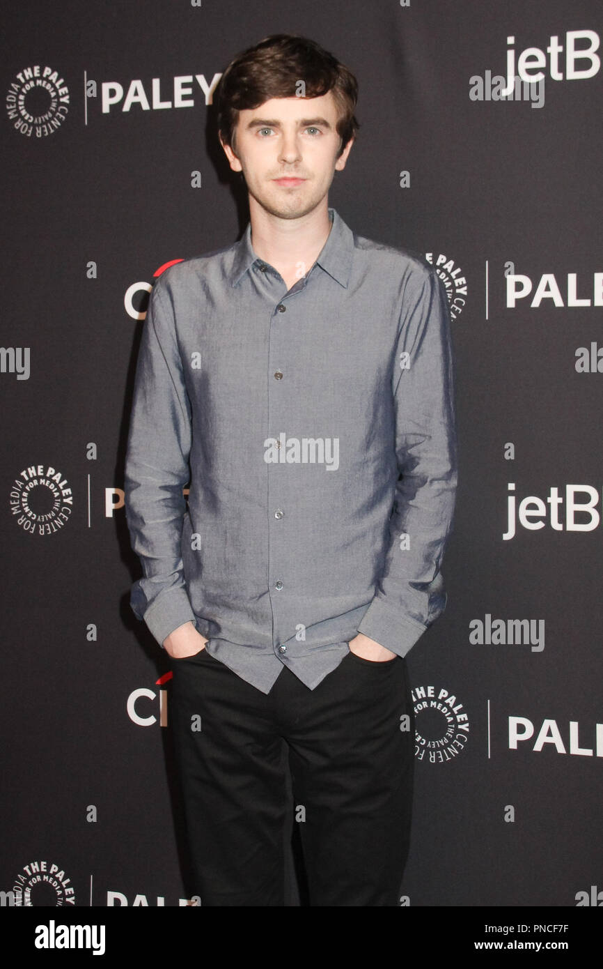 Freddie Highmore 03/22/2017 PaleyFest 2018 "The Good Doctor" held at ...