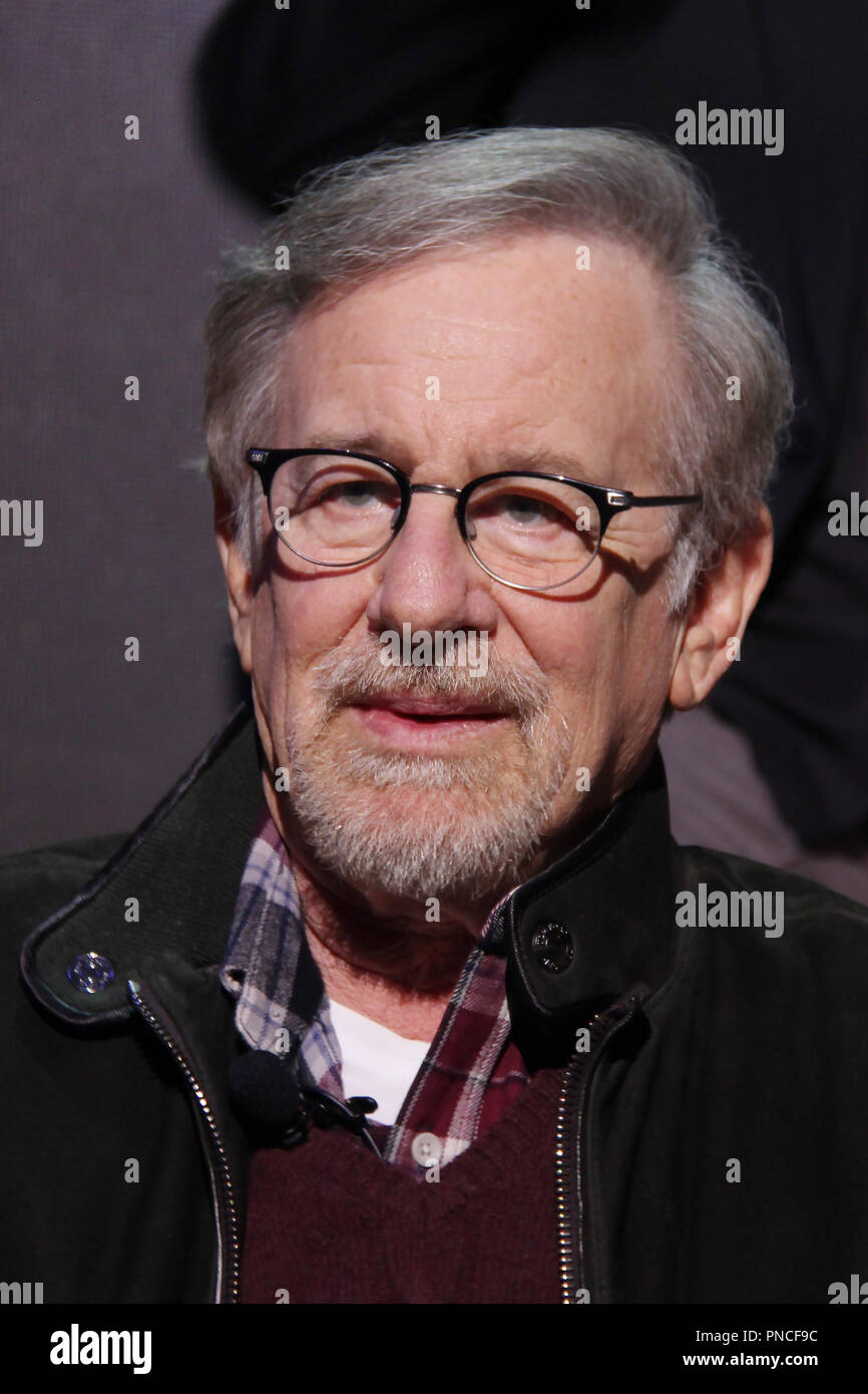 Steven Spielberg 03/15/2018 "Ready Player One" Press Junket held at the ...