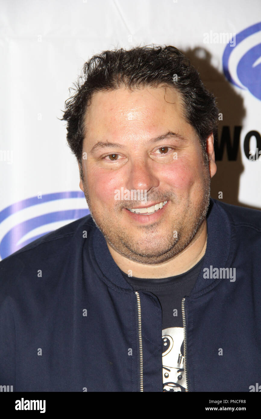 Greg Grunberg promoting DC's Suicide Squad Hell To Pay at Day 1 of ...