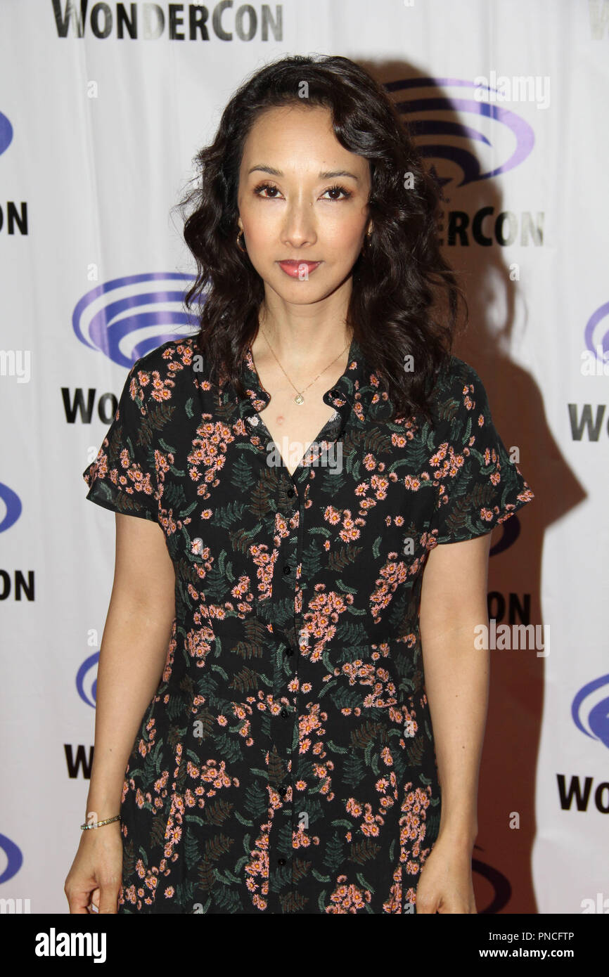 Maurissa Tancharoen promoting Marvel's Agents Of S.H.I.E.L.D at Day 2 ...