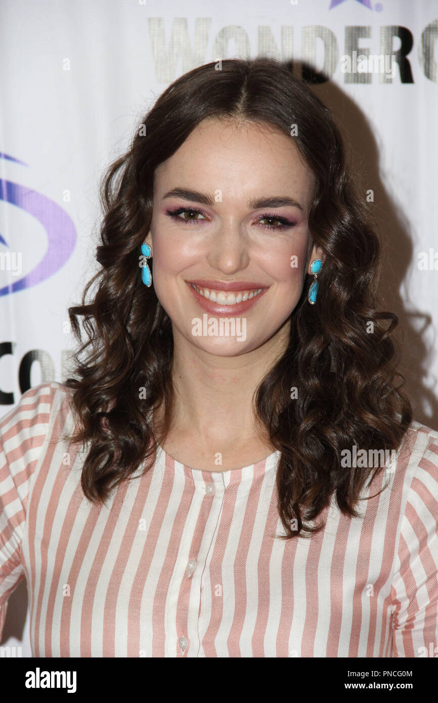 Elizabeth Henstride promoting Marvel's Agents Of S.H.I.E.L.D at Day 2 ...