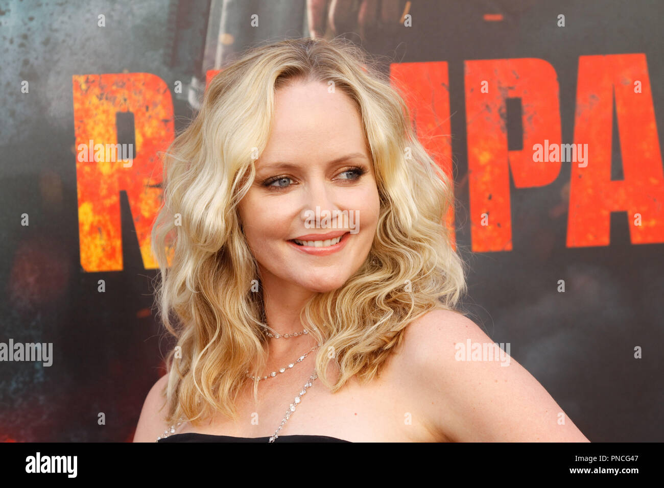 Marley Shelton at the Premiere of Warner Bros' "Rampage" held at the ...