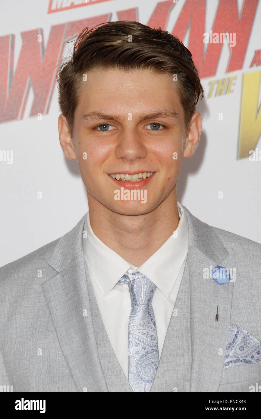 Ty Simpkins at the World Premiere of Marvel Studios' "Ant-Man and The ...
