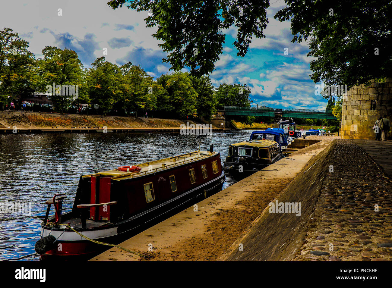 River of York Stock Photo - Alamy