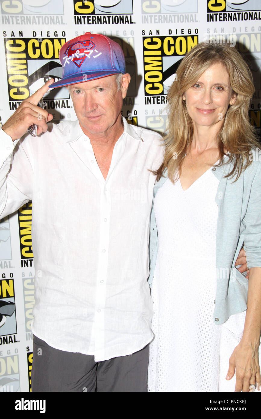 Marc McClure and Helen Slater Promoting the 34th anniversary of ...