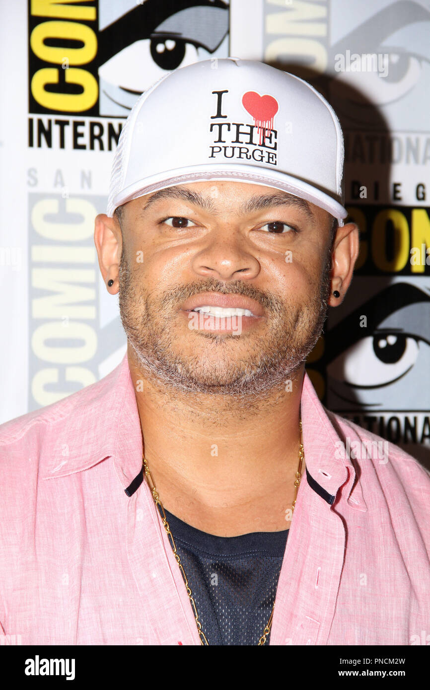 Anthony Hemingway promoting the new television series "The Purge" At ...