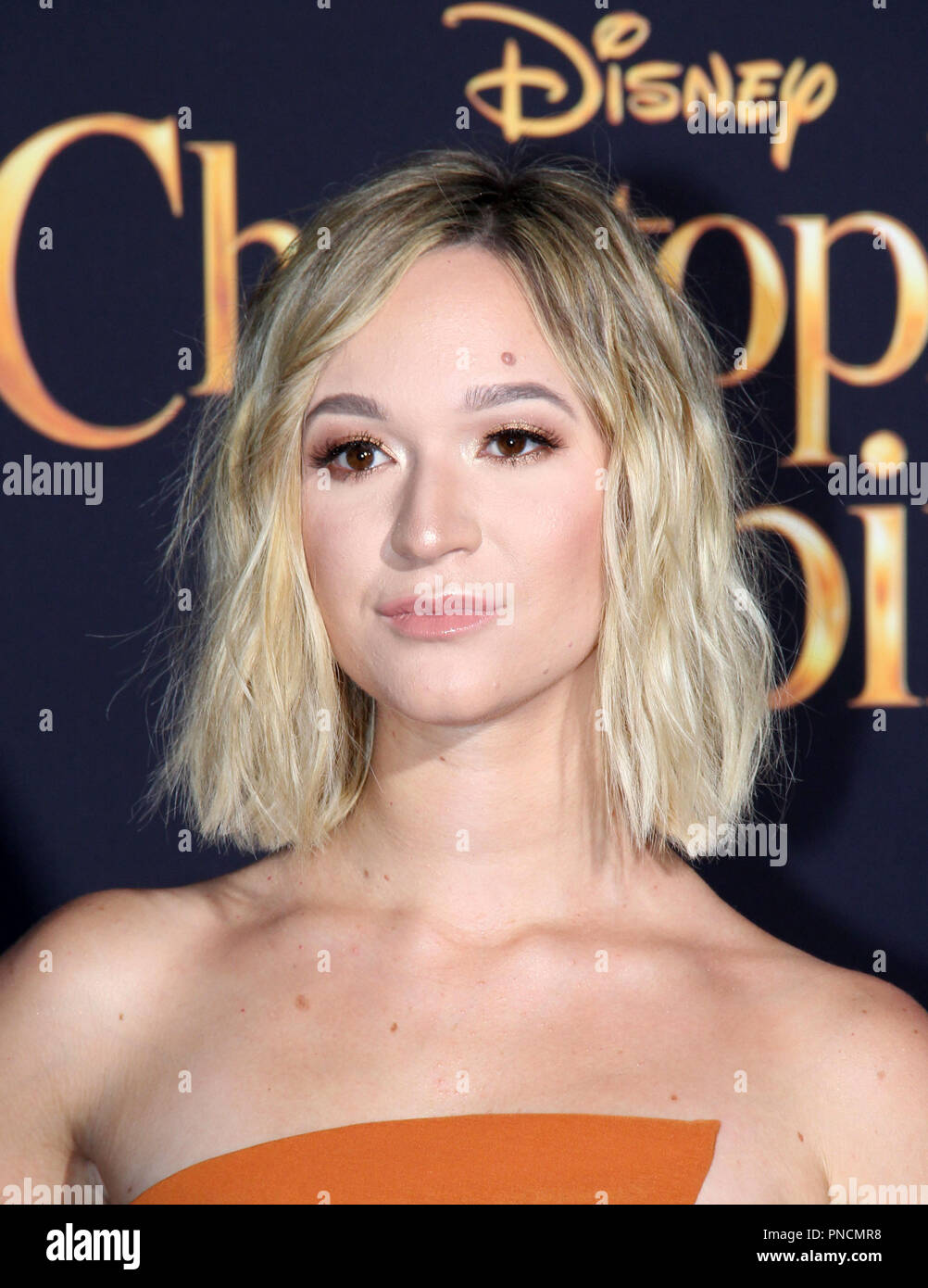 Alisha Marie at Disney's World Premiere of "Christopher Robin". Held at ...