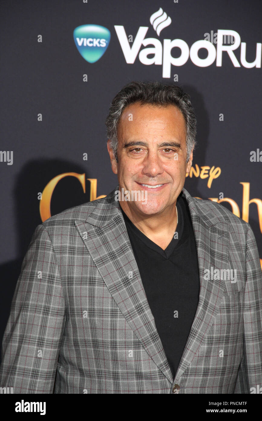 Brad Garrett at Disney's World Premiere of "Christopher Robin". Held at ...