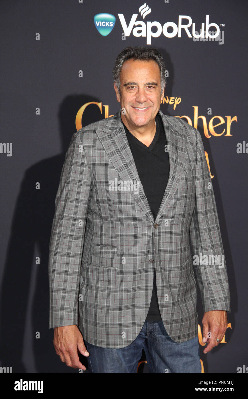 Brad Garrett at Disney's World Premiere of "Christopher Robin". Held at ...