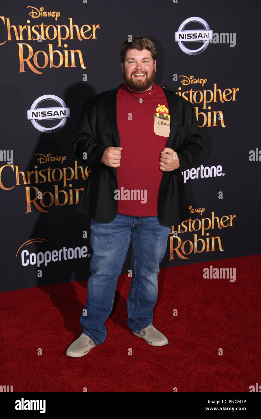 Brian Hull at Disney's World Premiere of "Christopher Robin". Held at ...