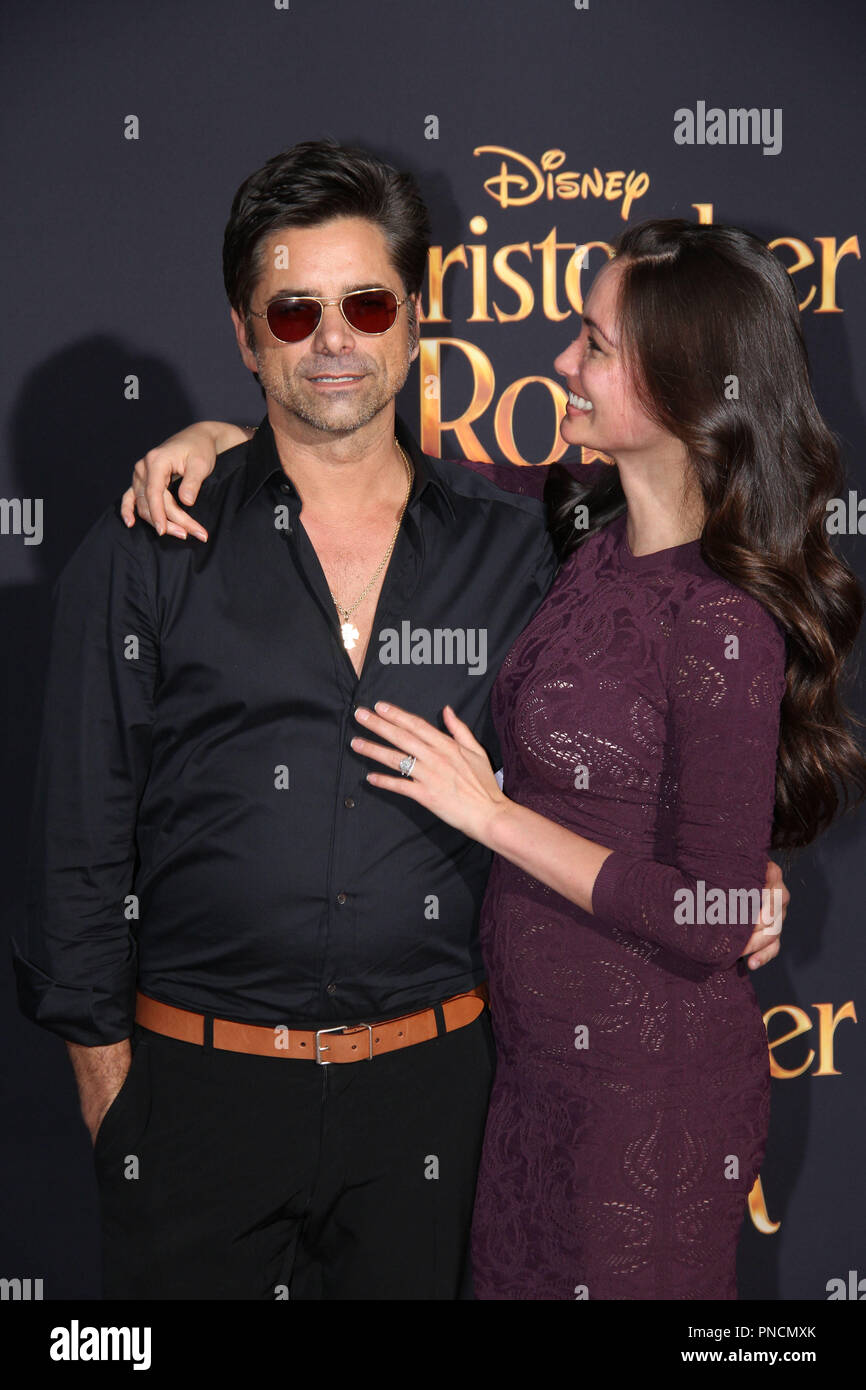 John Stamos and Caitlin McHugh at Disney's World Premiere of ...