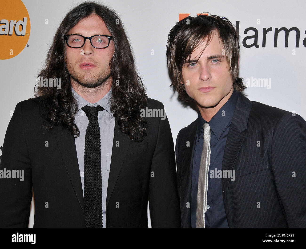 Kings of Leon at The Recording Academy and Clive Davis 2010 Pre-Grammy ...