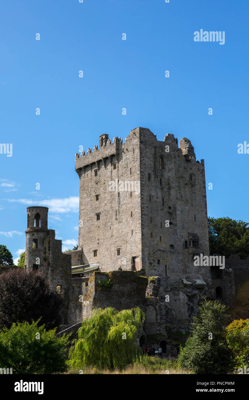 Blarney, Republic of Ireland - August 16th 2018: A view of the historic ...