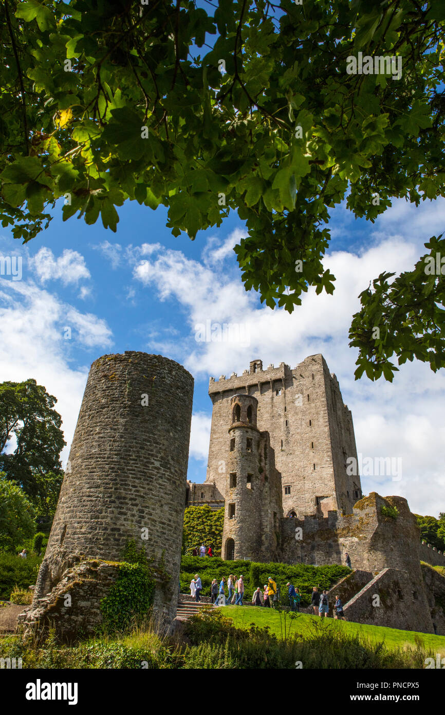 Blarney, Republic of Ireland - August 16th 2018: A view of the historic ...