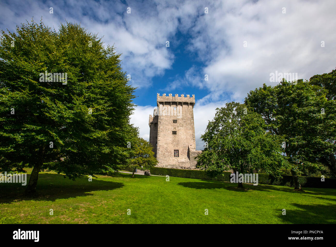Blarney, Republic of Ireland - August 16th 2018: A view of the historic ...