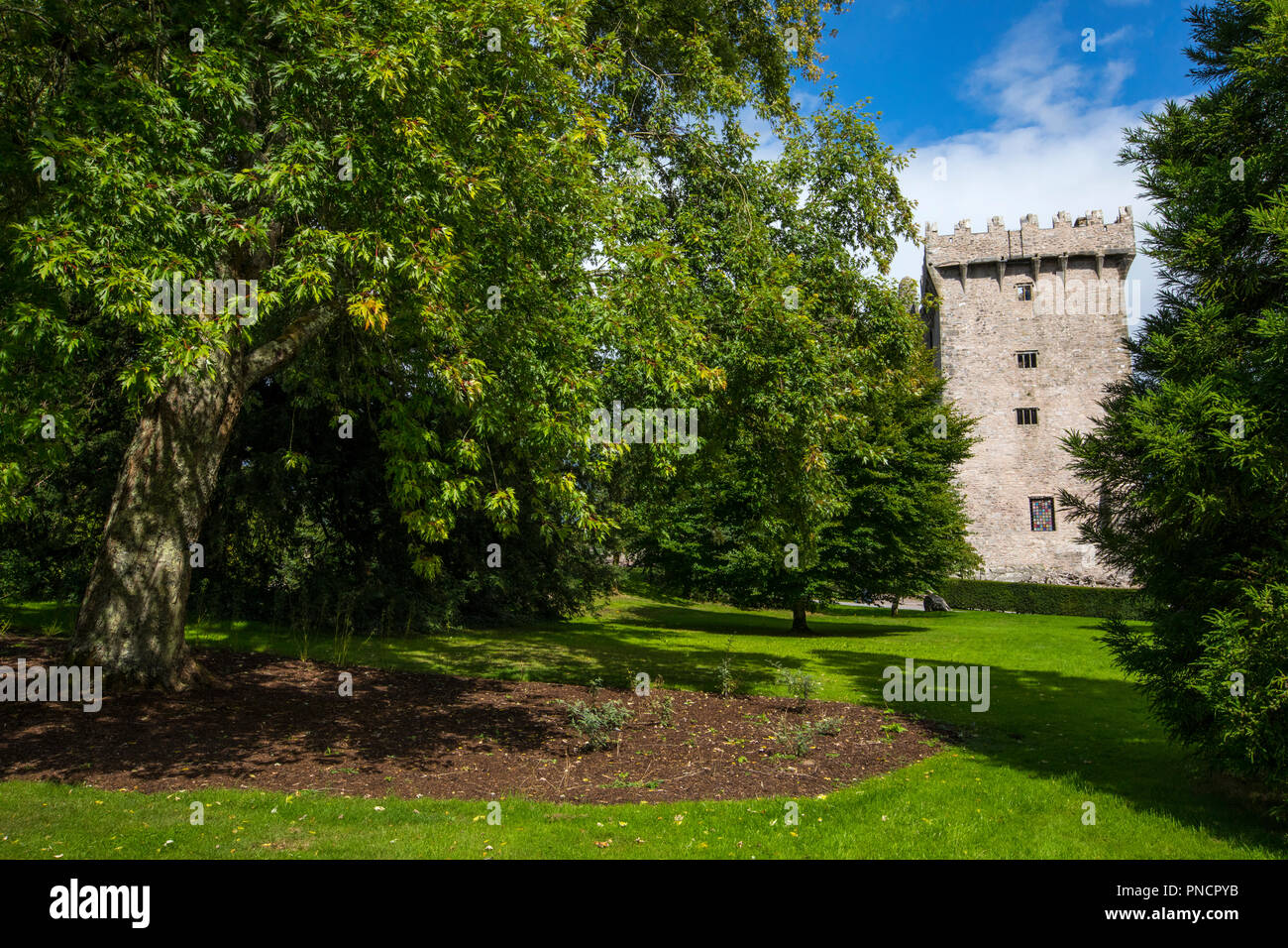 Blarney, Republic of Ireland - August 16th 2018: A view of the historic ...